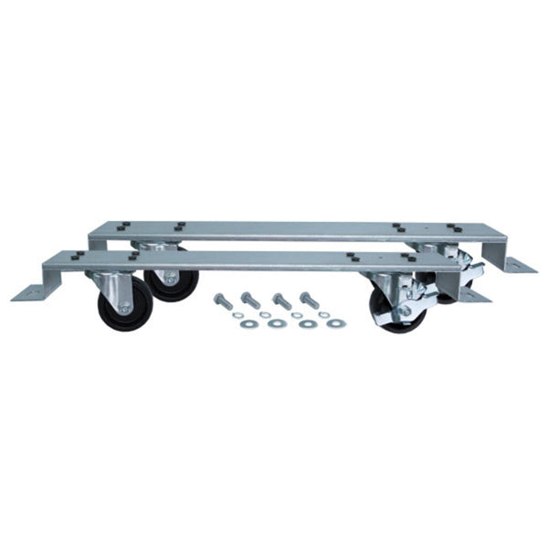 2 Channel Bars - 4 Casters - Low Profile | Kegerator Online